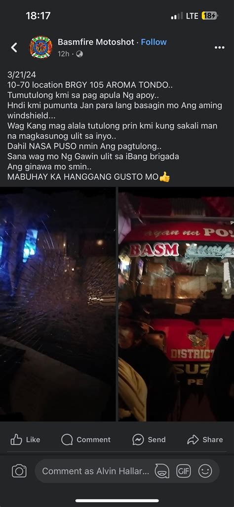 Sunog Sa Aroma Tondo R Philippines