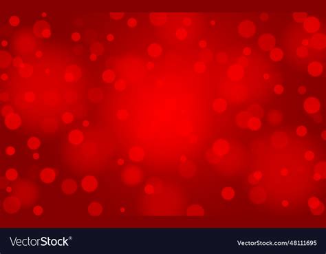 Red Color Bokeh Soft Light Abstract Backgrounds Vector Image