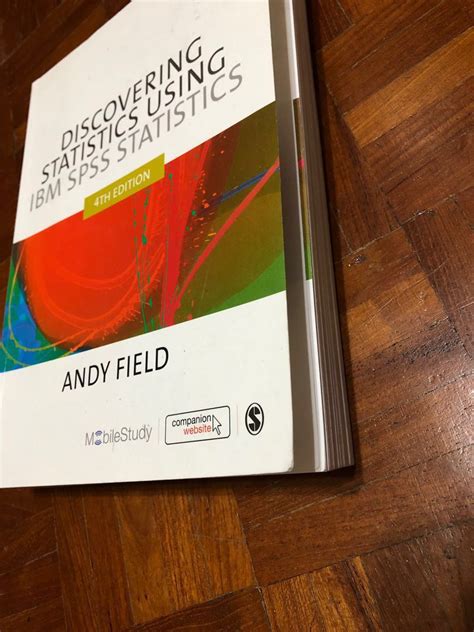 Discovering Statistic Using Ibm Spss Statistics 4th Edition Andy