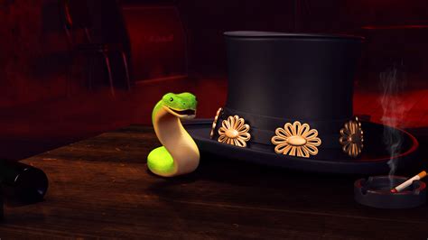 Green Python Animation On Behance