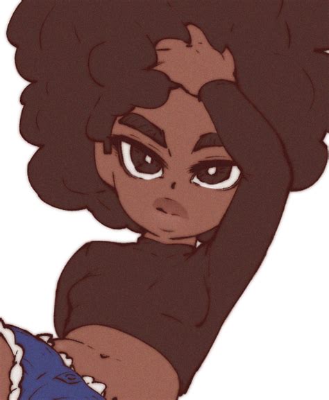 Rule 34 1girls Afro Alternate Version Available Android Belly Belly Button Black Hair Booty
