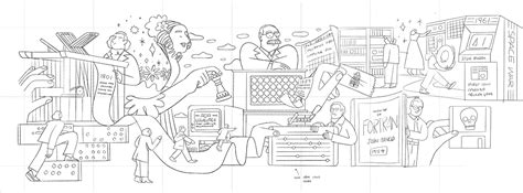 History Of Coding Mural Behance