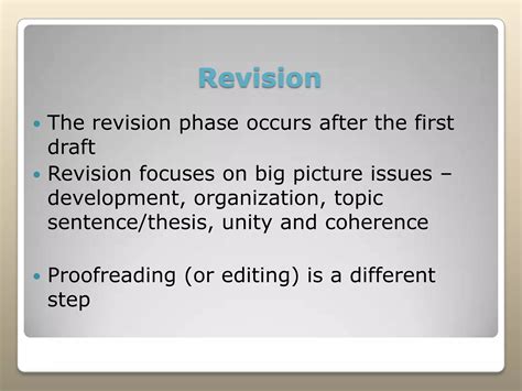 Revision And Editing PPTX