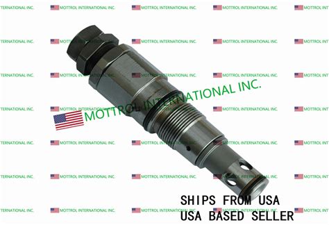 2403r76f3 Main Pressure Relief Overflow Valve For Kobelco Sk200 123