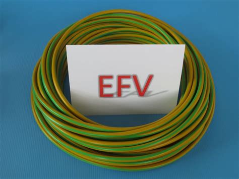 Meterware Erdungs Leiter Kabel T Litze Gr N Gelb Mm Neu Und Originalverpackt In Sulz Lu