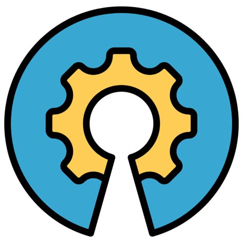 Open Source Generic Outline Color Icon