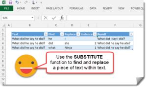 SUBSTITUTE Function How To Excel