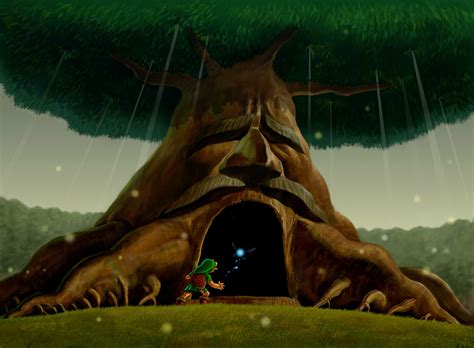 Inside The Deku Tree Zeldapedia The Legend Of Zelda Wiki Twilight Princess Ocarina Of Time