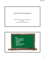 Introduction To Computer Science Algorithms Problem Solving Course Hero