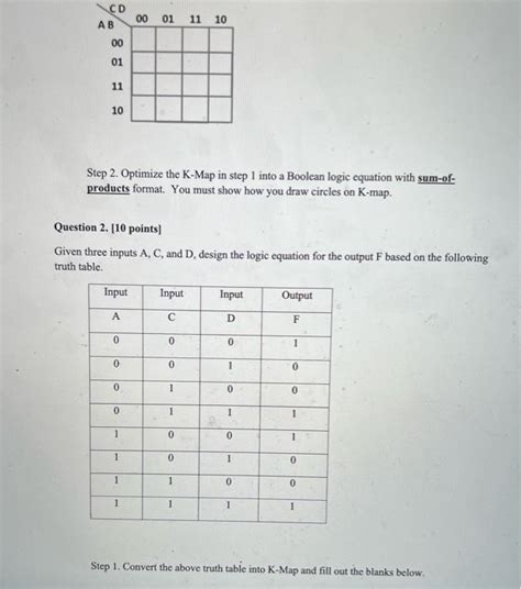 Solved Given Four Inputs A B C And D Design The Logic Chegg