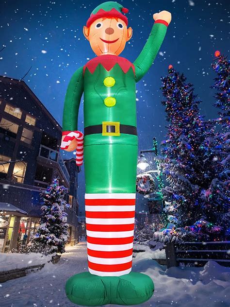 Blow Up Inflatable Elf At Jimmy Milam Blog