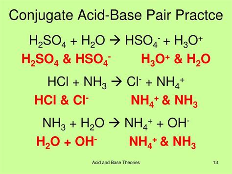 Unlocking The Mystery Conjugate Acid Base Pairs Answer Key Revealed
