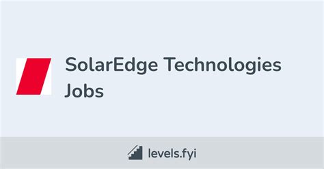 Technical Support Specialist Wit Solaredge Technologies Levelsfyi