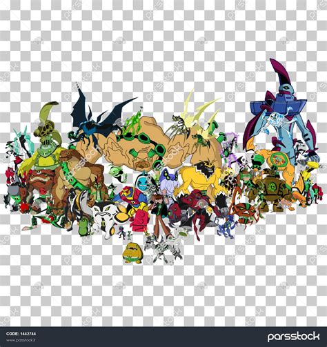 شخصیت موجودات عکس بن تن