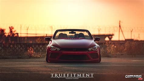 Bagged Volkswagen Eos Front
