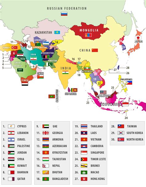 How Many Countries In Asia 2024 Hali Prisca
