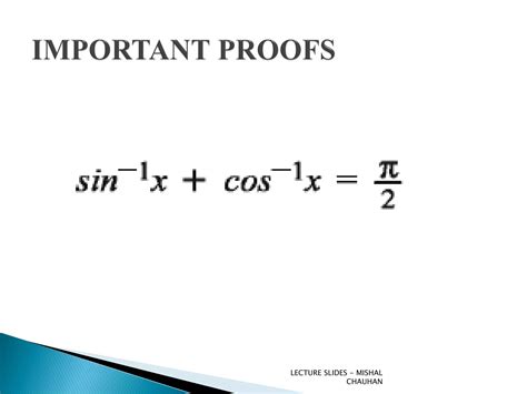 Inverse Trigonometric Functions Class Xii Module 3 Pdf