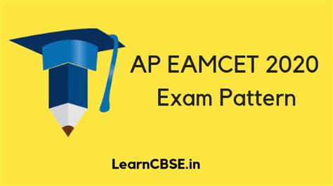Ap Eamcet 2020 Exam Pattern Mode Of Exam Marking Scheme Syllabus And Paper Pattern Learn Cbse