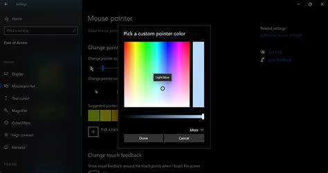 Advanced Appearance Settings Dialog Box For Windows 10 Build 21h1