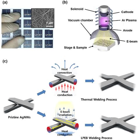 Figure 1 From Large Pulsed Electron Beam Welded Percolation Networks Of