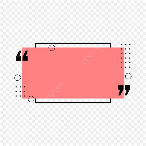 Shapes Text Box Vector Hd PNG Images Flat Shape Text Box Template Text Box Quotes Vector