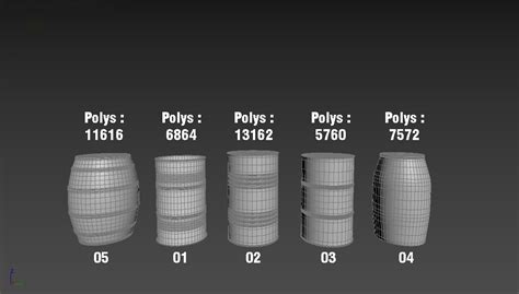 Artstation Barrels Pack Unity Package Game Assets