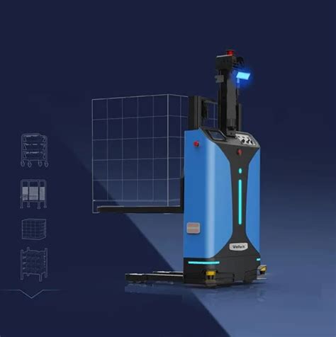 Lidar Accurate Positioning Pallet Electric Forklift Handing Automated Guided Vehicle Agv