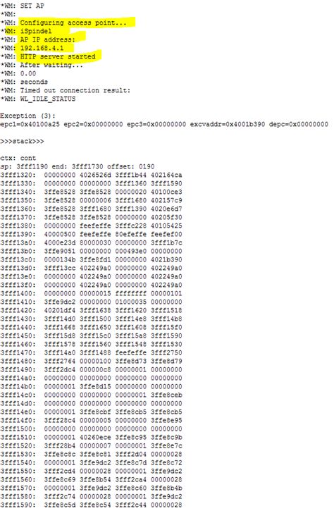 Ispindel Ap Not Visible Or Not Created With Arduino Debug Log