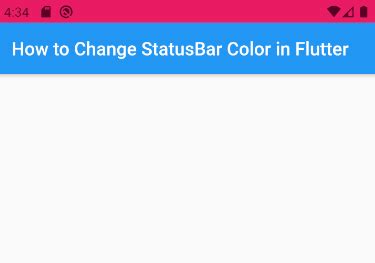 Hello Guys How Are You All Hope You All Are Fine Many Times We Need To Change Our StatusBar