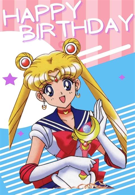 Sailor Moon Printable Birthday Cards — Printbirthday Cards Sailor
