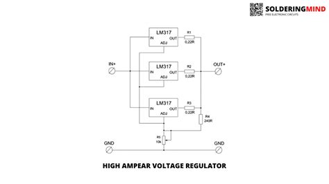 Variable Voltage Power Supply With 5A Current