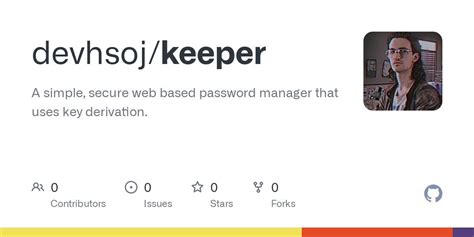 Github Devhsojkeeper A Simple Secure Web Based Password Manager That Uses Key Derivation