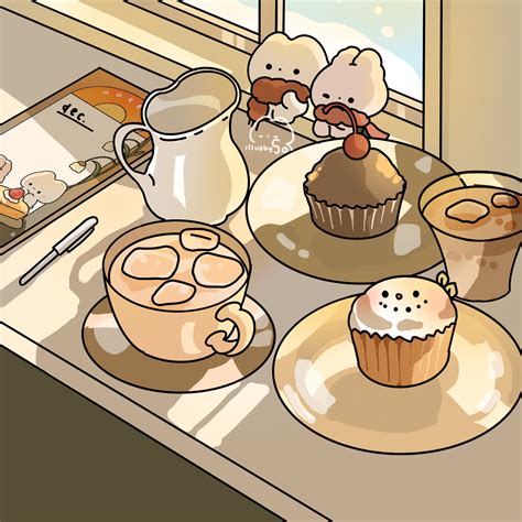 Illusbyjo On Twitter More Scenes Illustration Art September1st