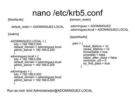 Joining An Ubuntu Machine To An Active Directory Ppt