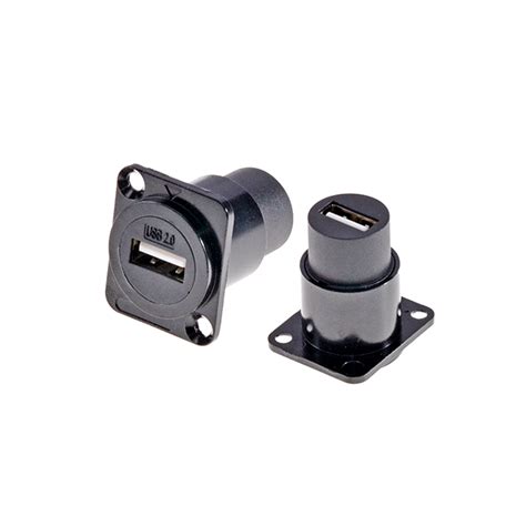 Usb 2 0 Extender Coupler Panel Mount Usb 2 Connector Socket • Mktechnic