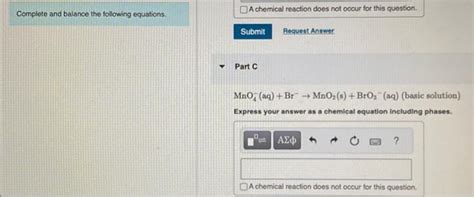 Solved Cr2o72− Aq I− Aq →cr3 Aq Io3− Aq Acidic