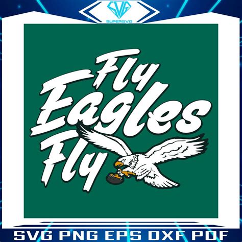 Fly Eagles Fly Philadelphia Eagles Svg