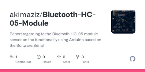 Github Akimaziz Bluetooth Hc 05 Module Report Regarding To The