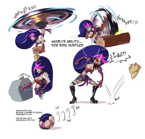 Whirli And Sidegigs By Lugralatida On Deviantart