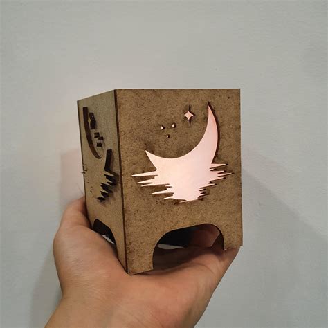 미니 달 무늬 무드등 만들기 청강메이커스랩