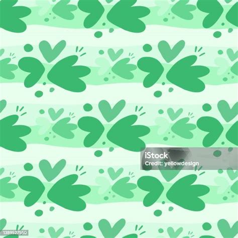꽃 매끄러운 패턴과 유치한 패턴 창조적 인 추상적 인 심장 모양 벽지 0명에 대한 스톡 벡터 아트 및 기타 이미지 0명 귀여운 꽃 식물 Istock