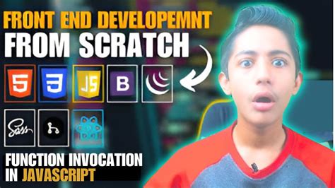 Function Parameters In Javascript Frontend Web Development Full Course From Scratch Youtube