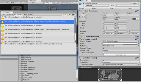 Phantom Referenced Script On This Behavior Is Missing For A Single