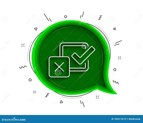 checkbox line vector icons and signs select tick checkmark toggle