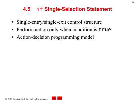 Java Introduction Control Structures Ppt
