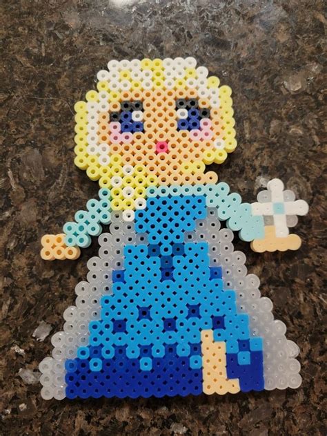 Disney Elsa Perler Beads Easy Perler Beads Ideas Hama Beads Design