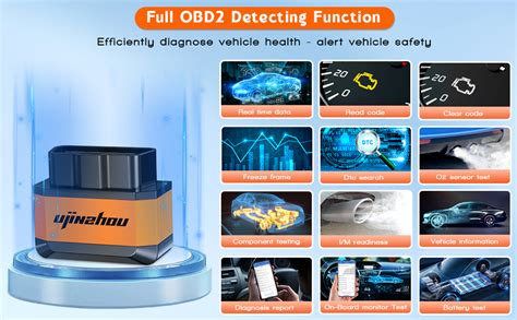 Obd2 Code Reader Obd Scanner Wireless Bluetooth 5 2 Car Diagnostic