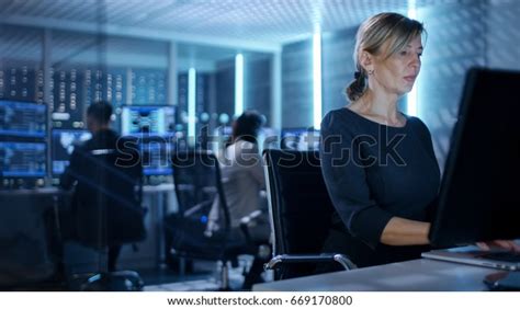 Engineer Data Center Over Royalty Free Licensable Stock Photos