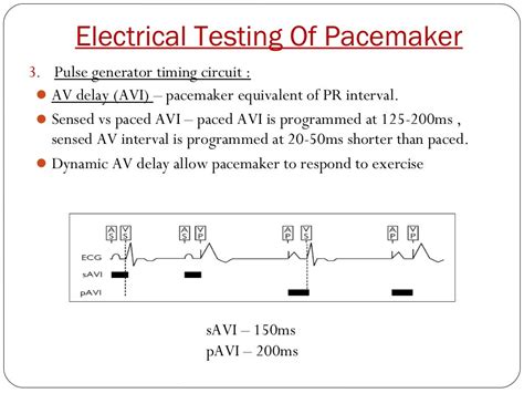 Electrical Testing Of Pacemaker