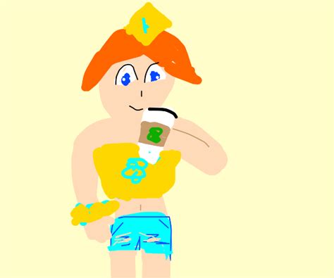 Princess Daisys Got A Six Pack Drawception